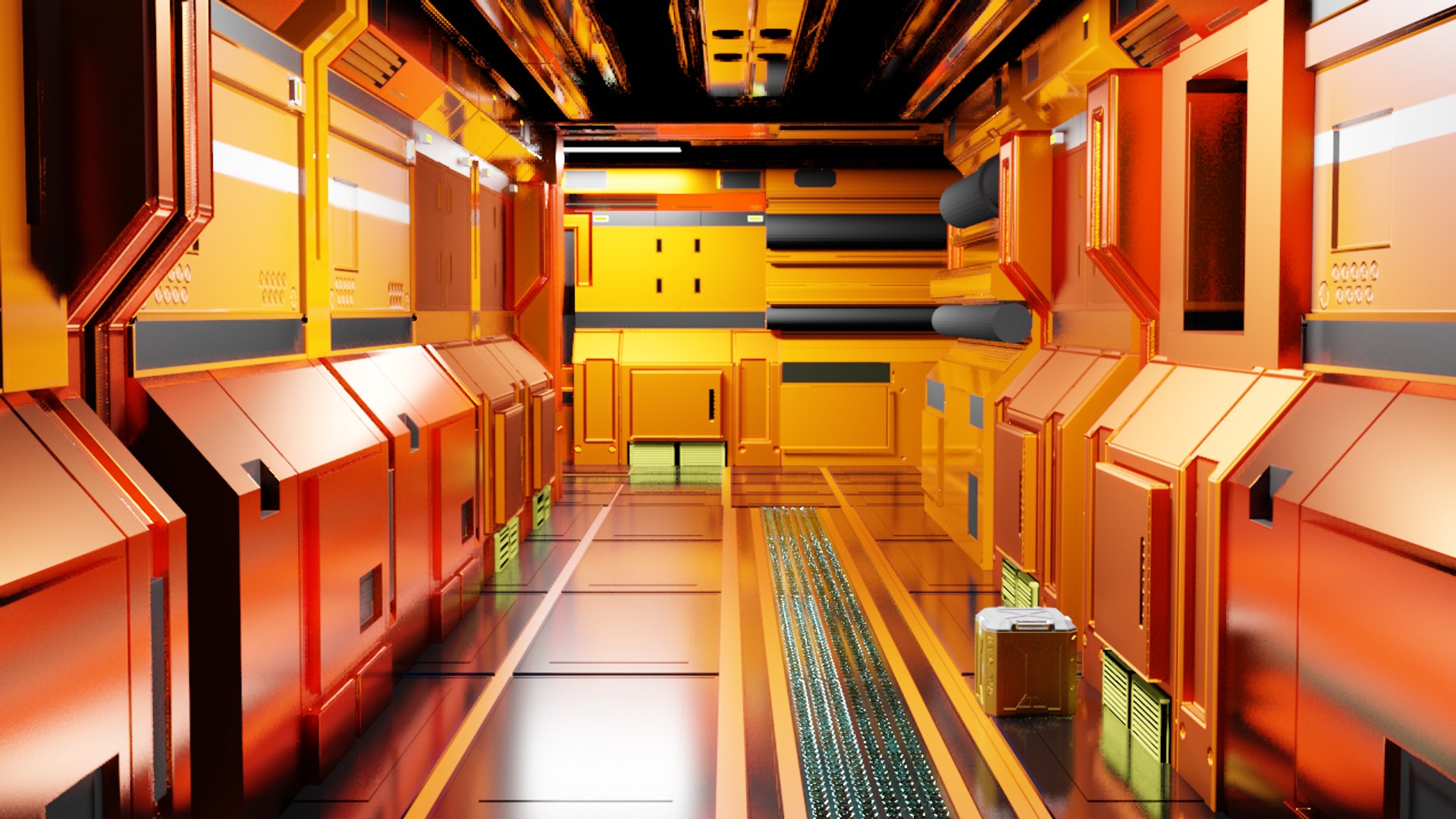 3D sci-fi environment modelled ready - TurboSquid 1531867