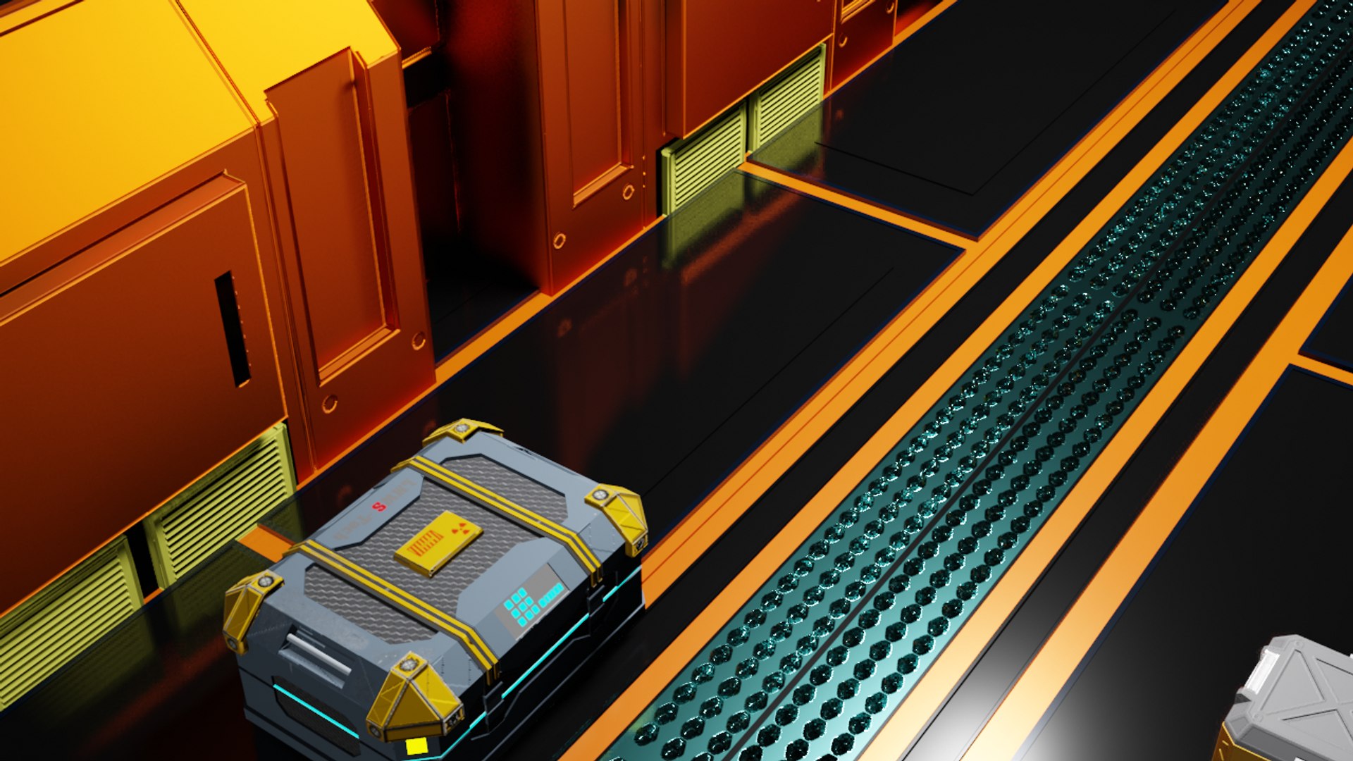 3D sci-fi environment modelled ready - TurboSquid 1531867