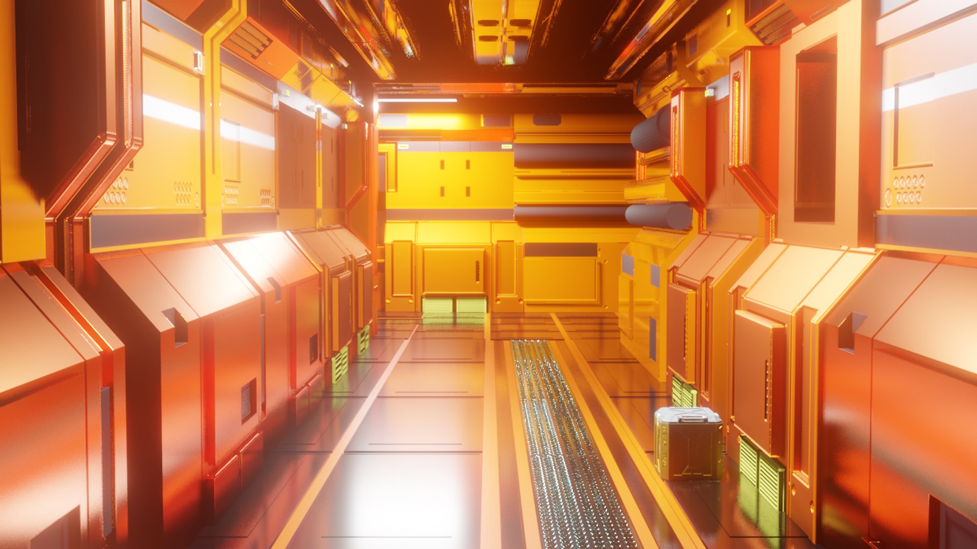 3D sci-fi environment modelled ready - TurboSquid 1531867