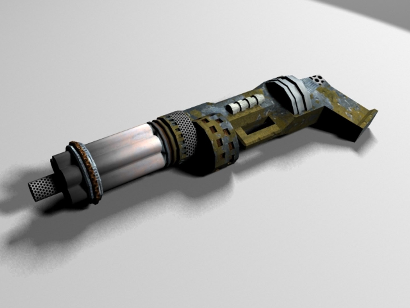 3ds max gun