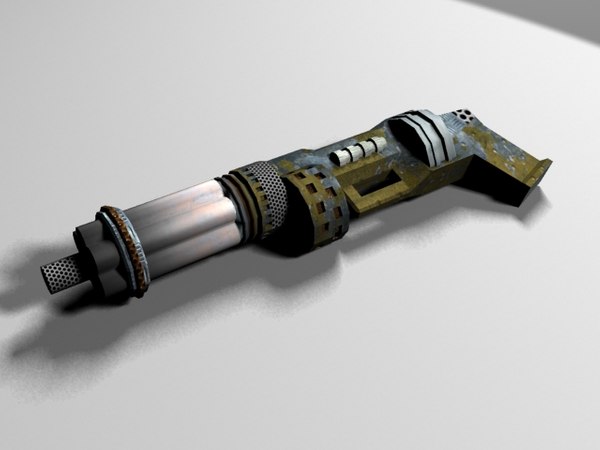 3ds max gun