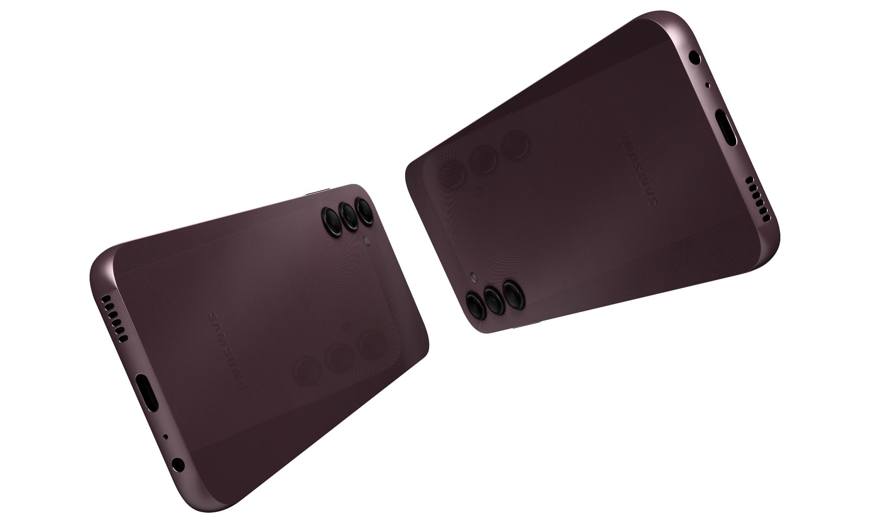 Samsung Galaxy A14 5G Dark Red 3D Model - TurboSquid 2011242