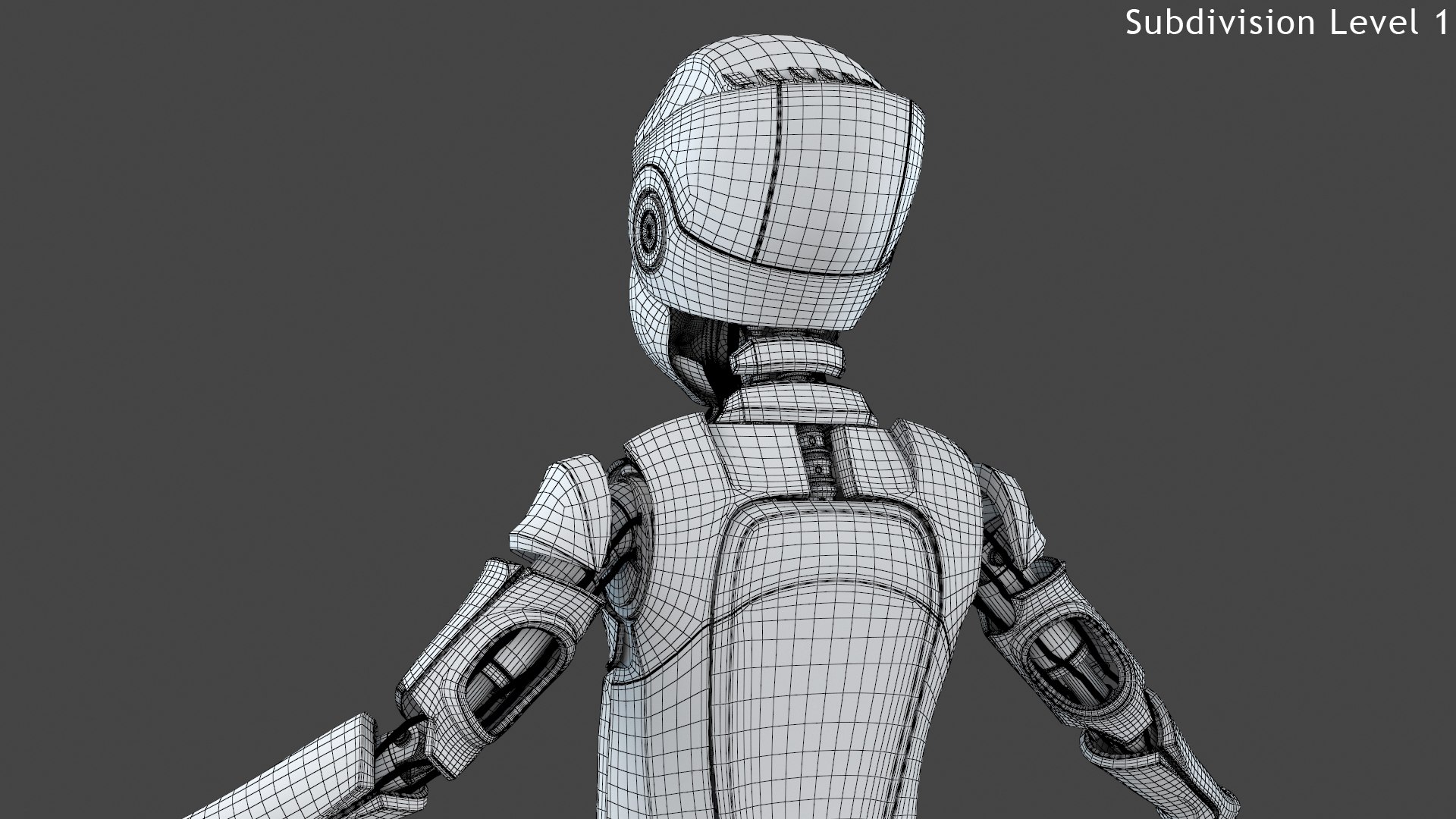 Children Cyborg Robot Rig 3D - TurboSquid 2059628