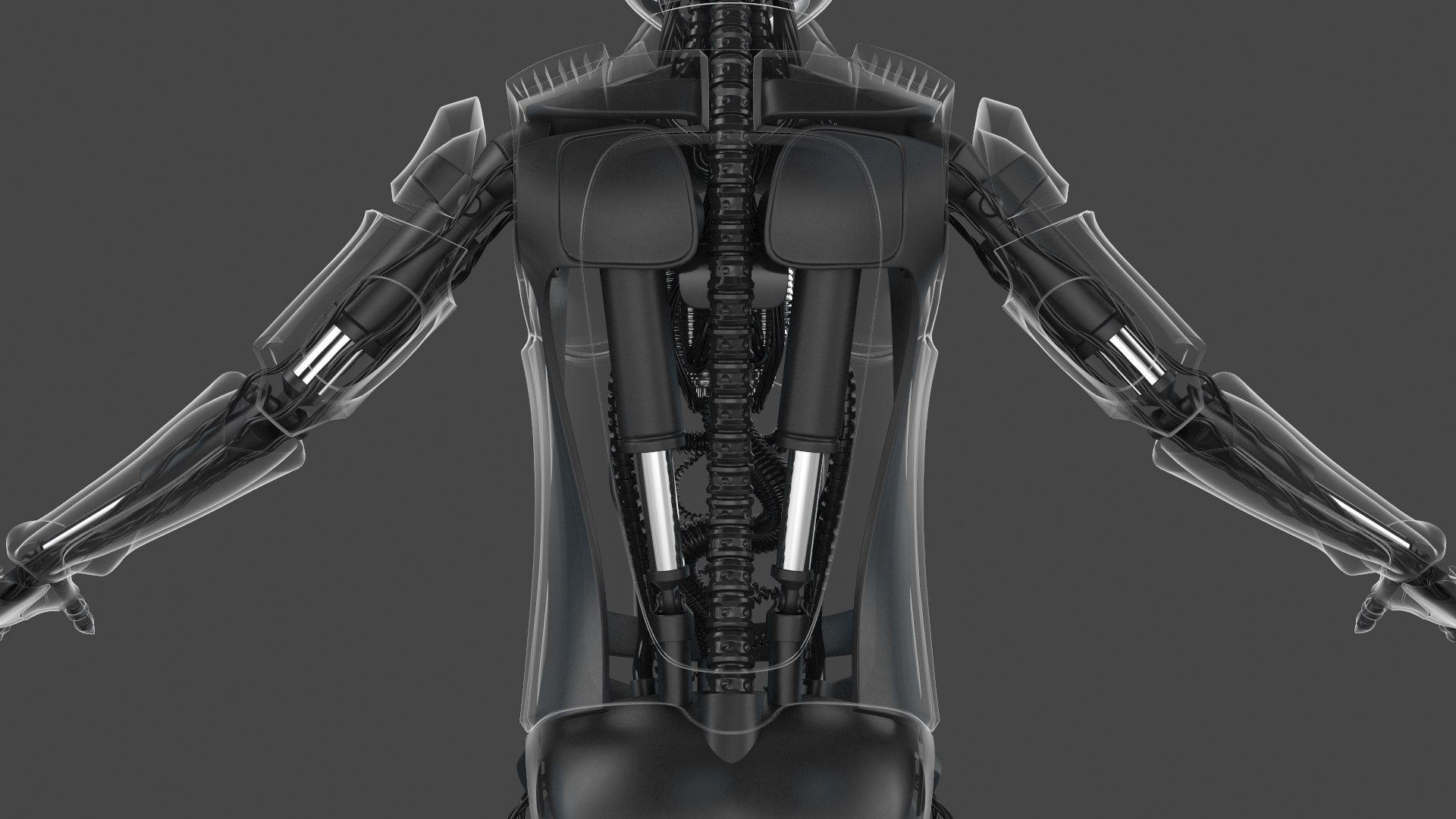 Children Cyborg Robot Rig 3D - TurboSquid 2059628