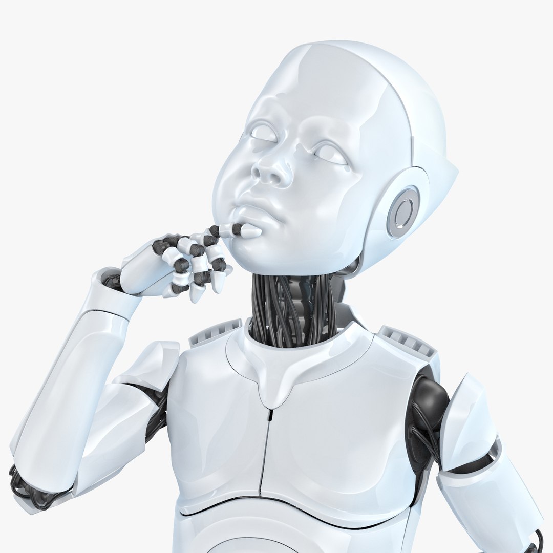 Children Cyborg Robot Rig 3D - TurboSquid 2059628