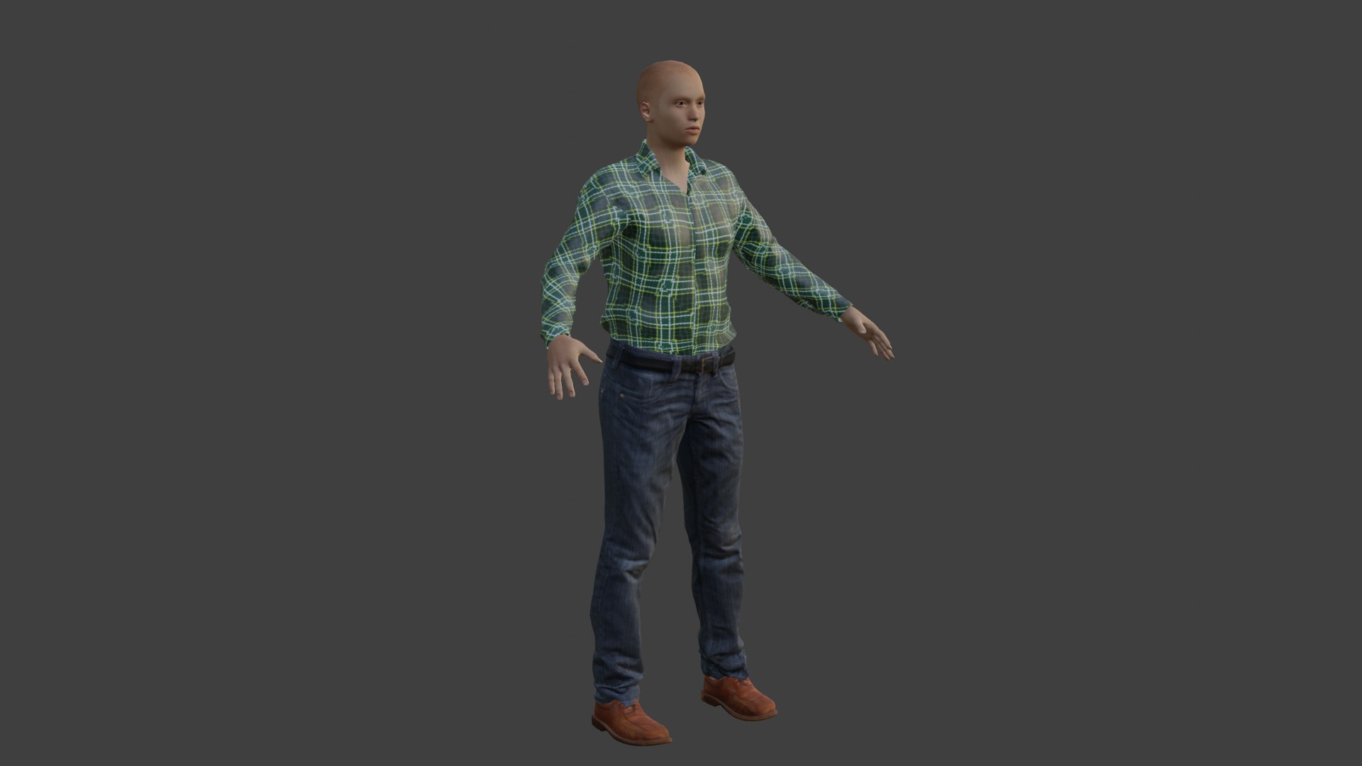 Man Unity Unreal 3D Model - TurboSquid 1828653