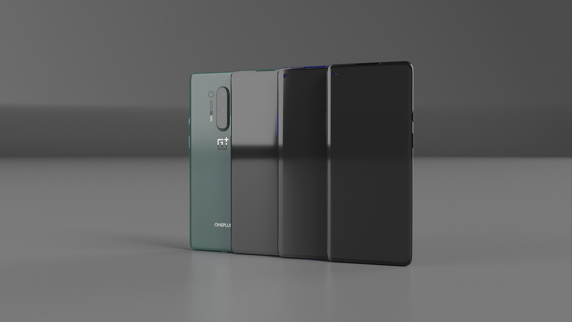 3D Model OnePlus 8 Pro All Colors Smartphone - TurboSquid 2078375