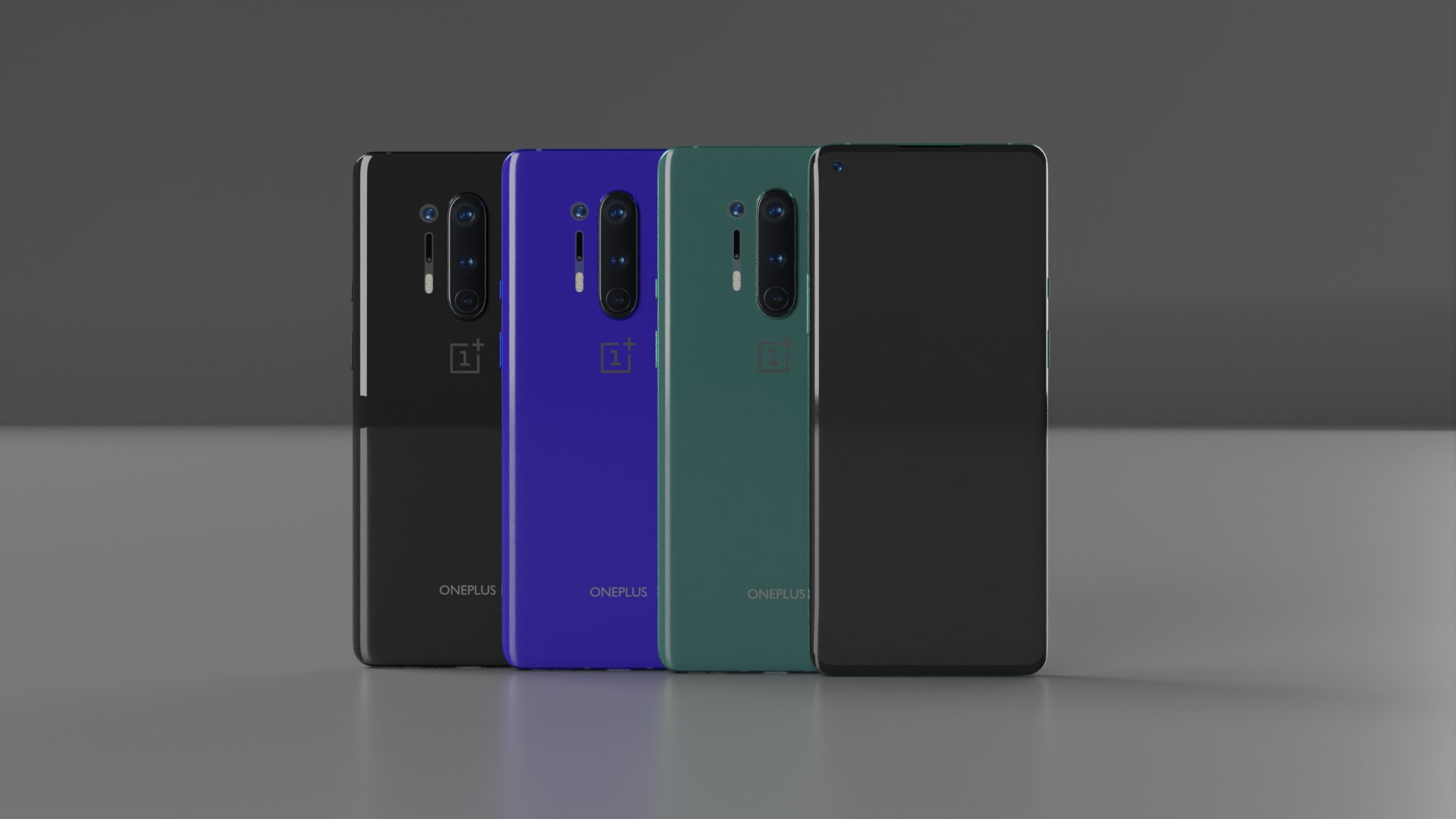 3D Model OnePlus 8 Pro All Colors Smartphone - TurboSquid 2078375