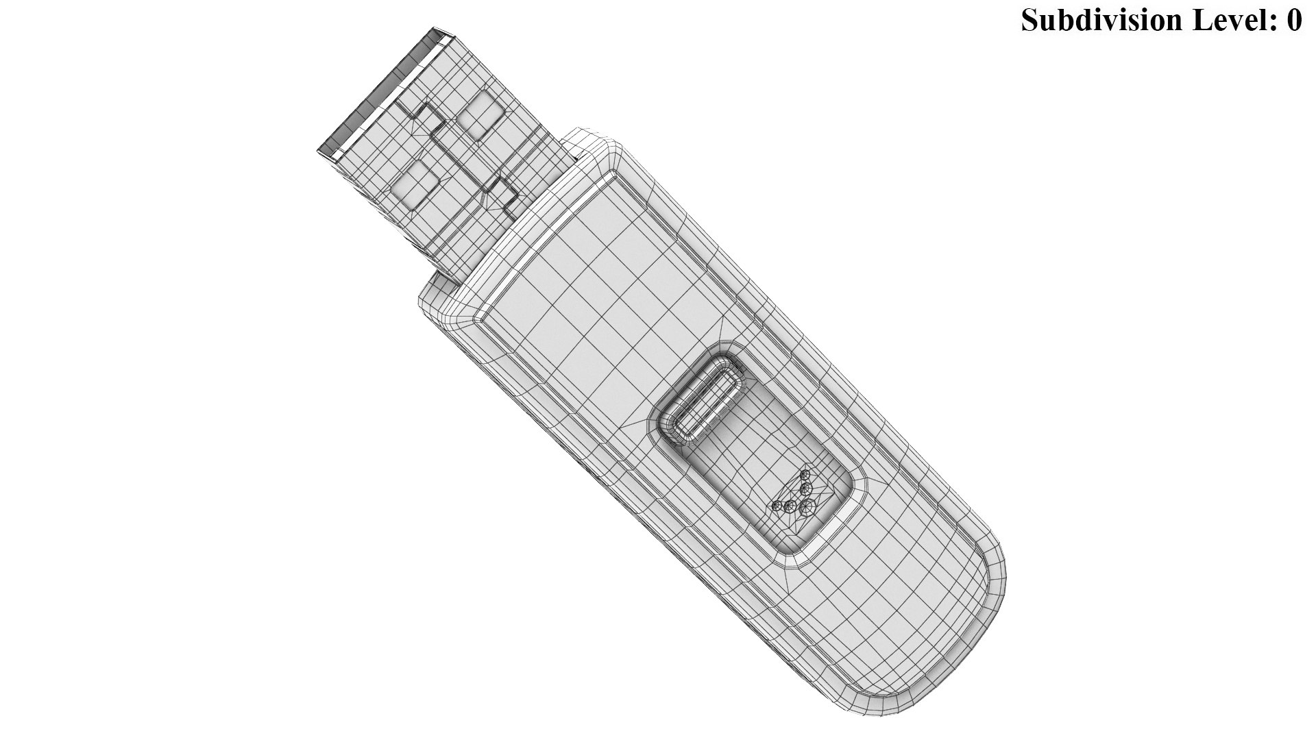 Detailed Flash Drive USB 3D - TurboSquid 2114340