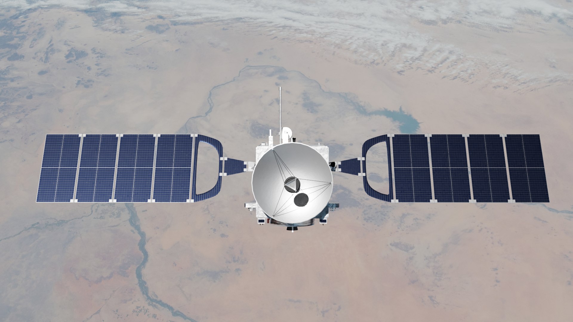 Satellite 3D Model - TurboSquid 1672064