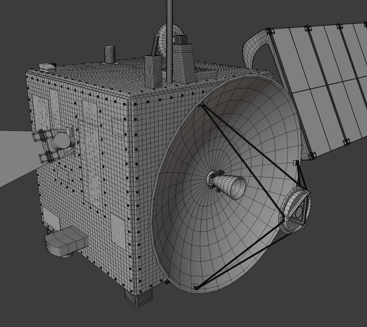 Satellite 3D Model - TurboSquid 1672064