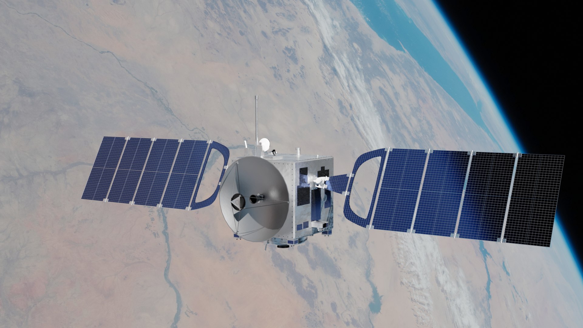 Satellite 3D Model - TurboSquid 1672064