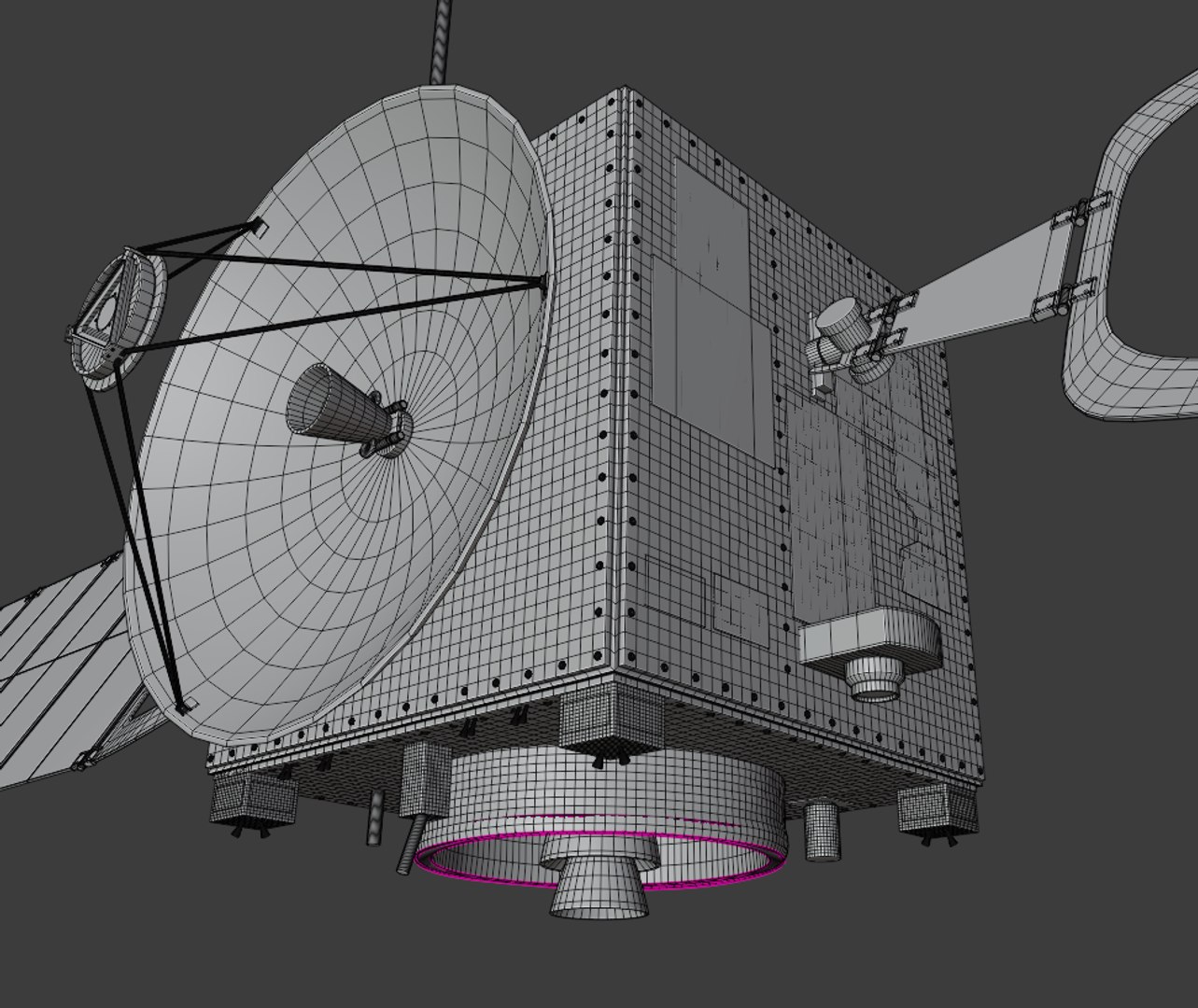 Satellite 3D Model - TurboSquid 1672064