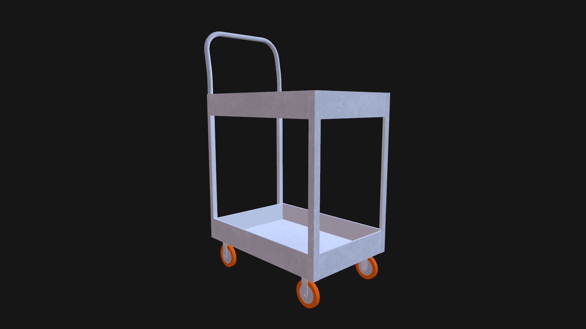 Industrial Trolley 3D - TurboSquid 2324123
