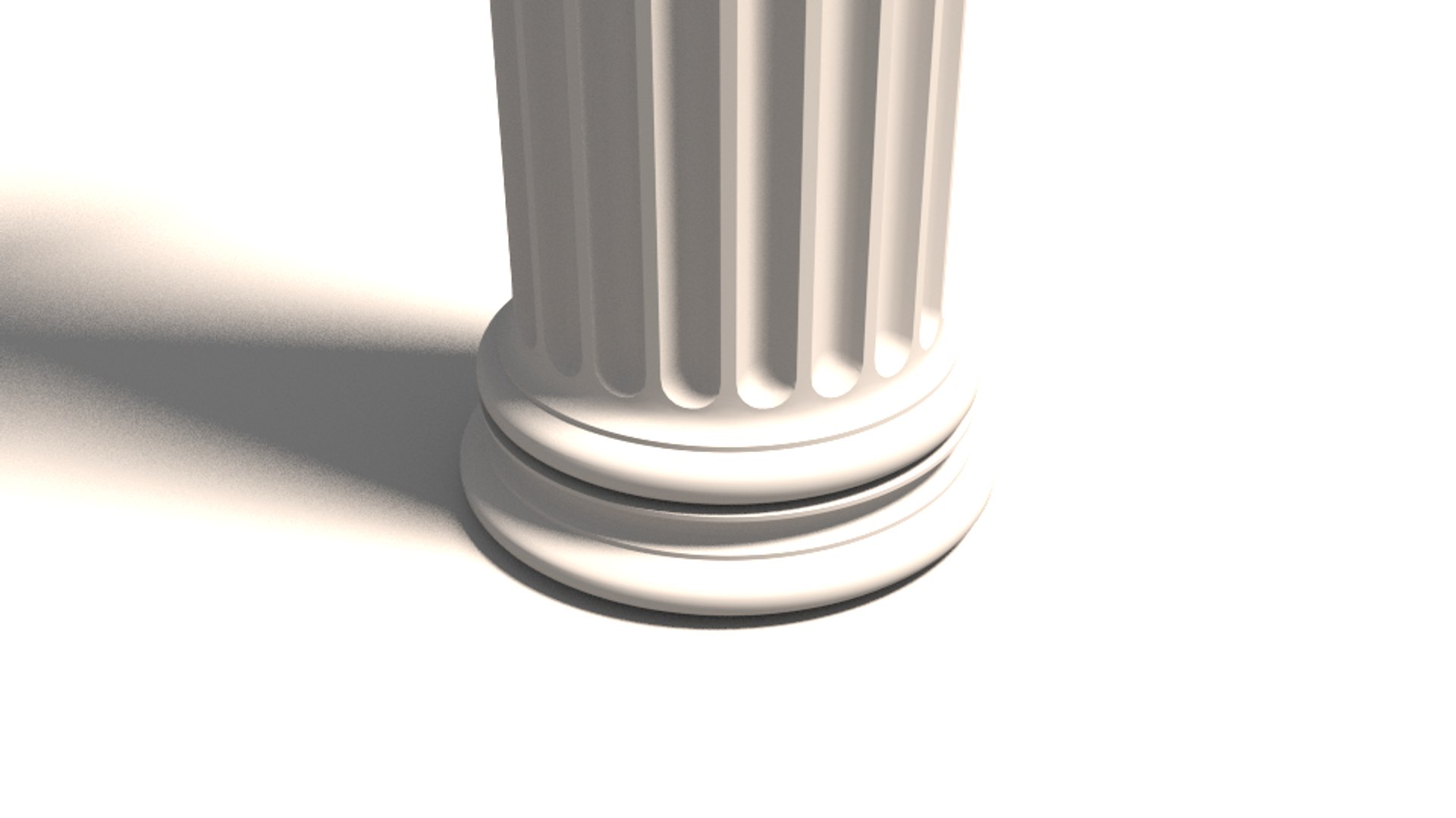 Ionic Column Obj