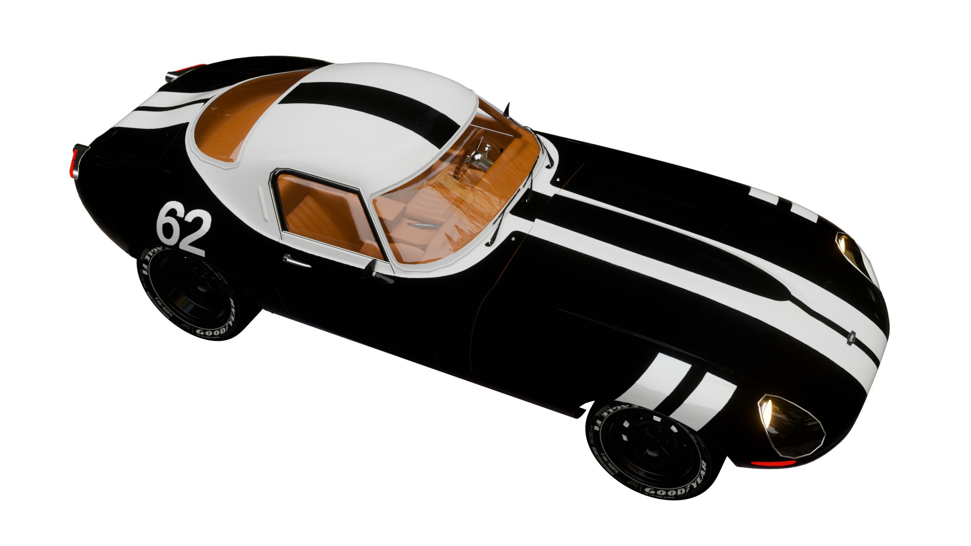 Jaguar Eagle 3D Model - TurboSquid 2222756