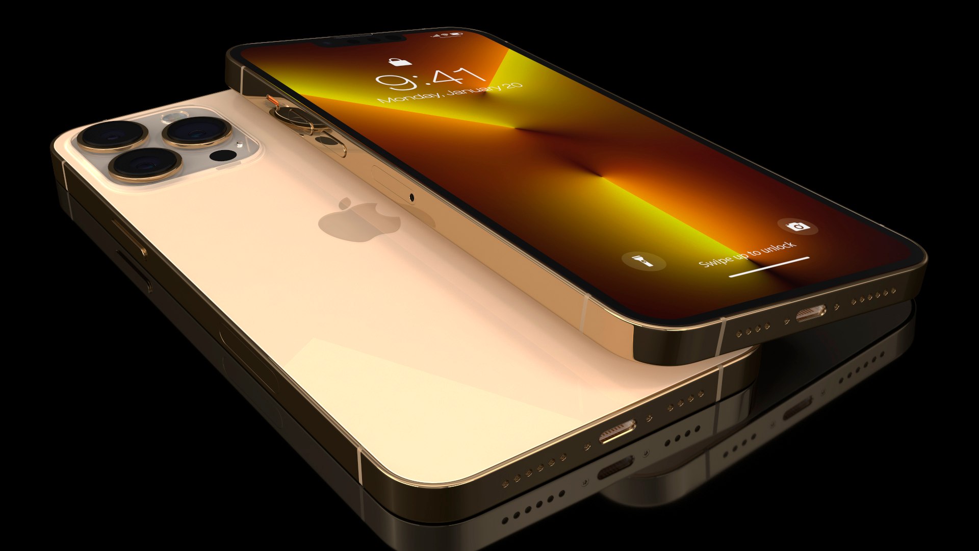 IPhone 13 Pro Max Gold Model - TurboSquid 1824396