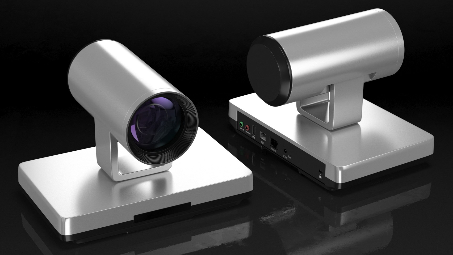 3D Video Conference Optical Zoom Camera Model - TurboSquid 1769451