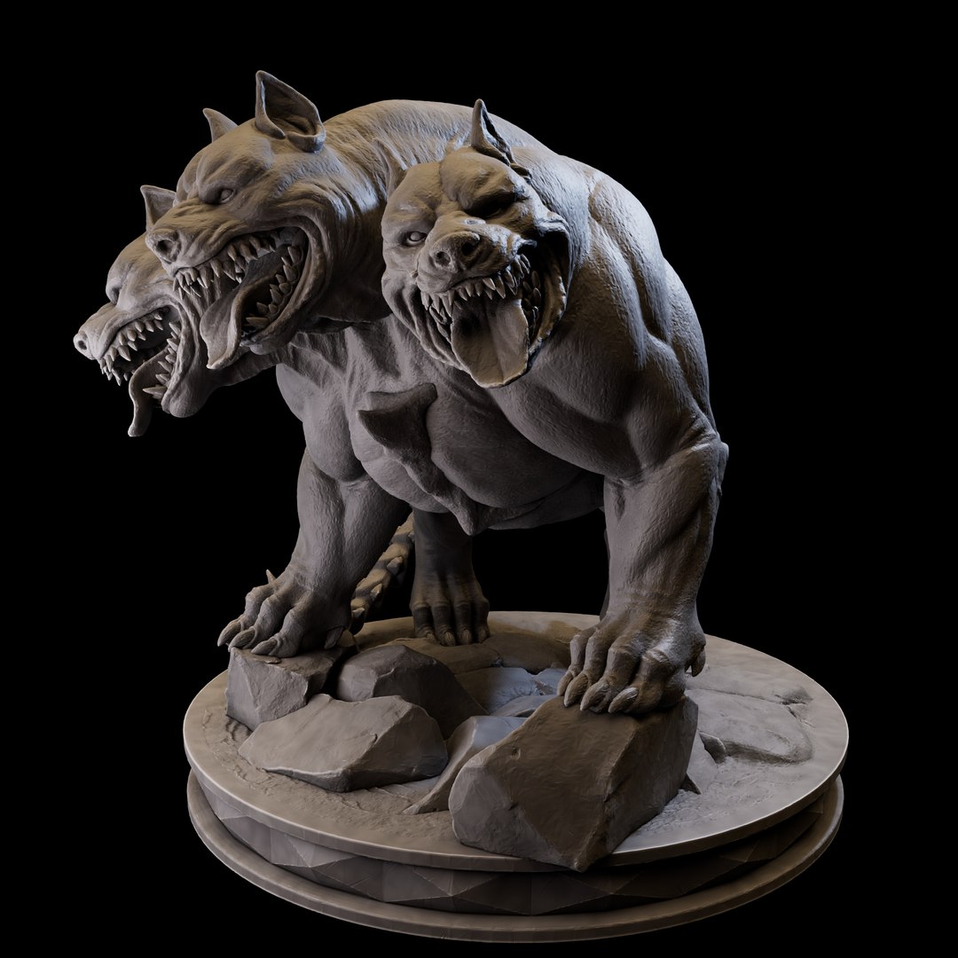 Cerberus Printable 3D Model - TurboSquid 2115479