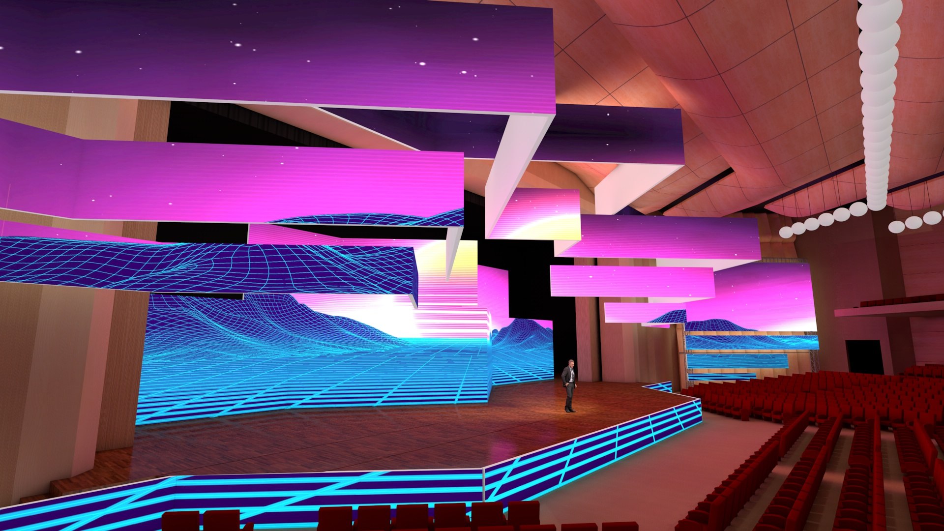 3D Room Stage Model - TurboSquid 1659397