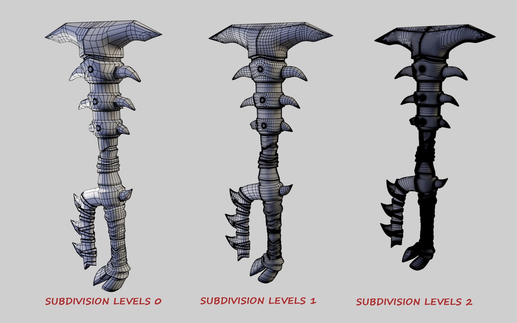 3D Blender Metallic - TurboSquid 1449076