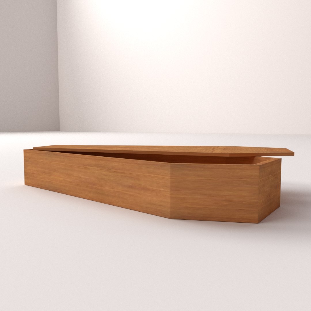 Coffin 3d Model