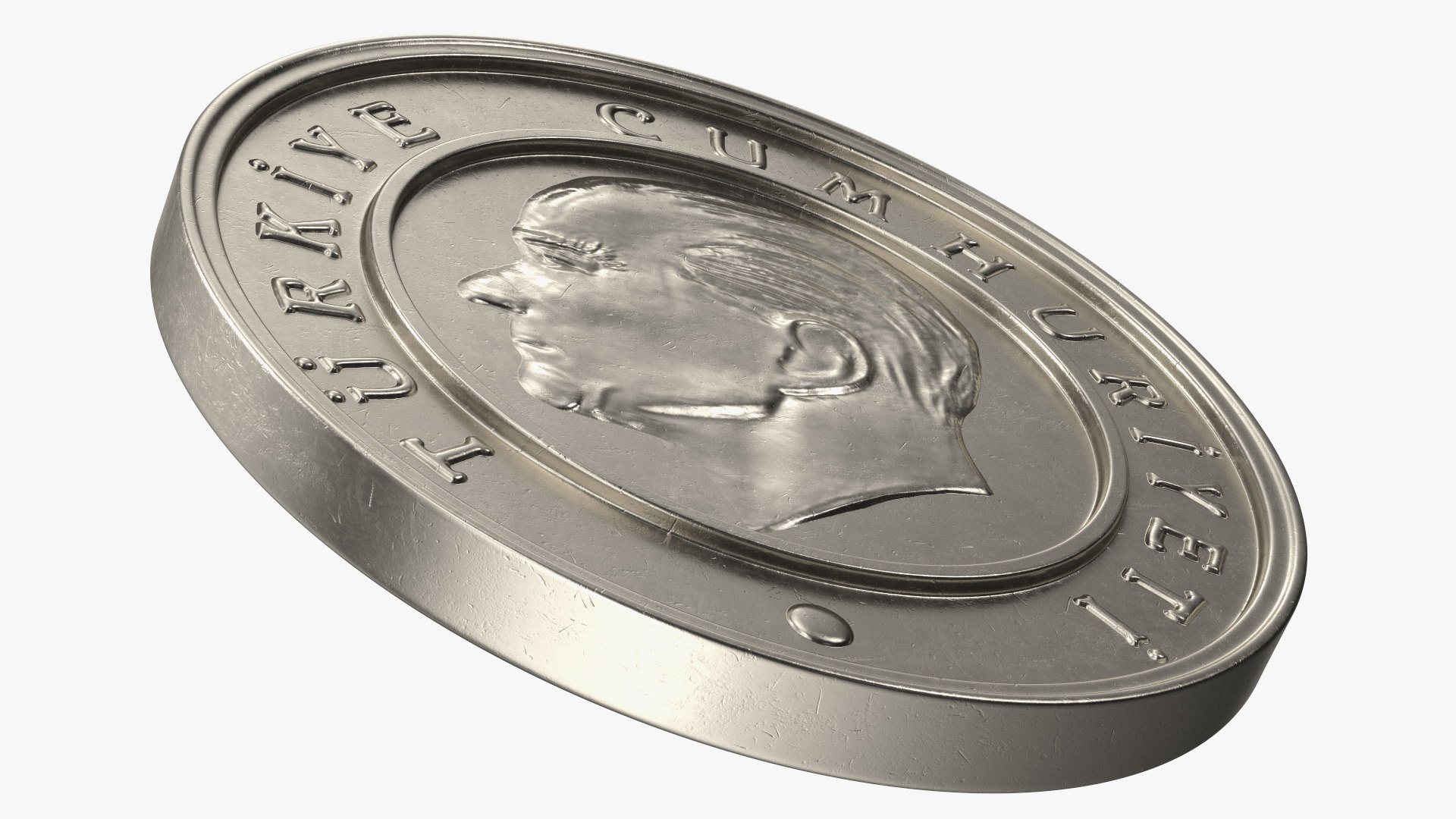 3D Turkish Coin 10 Kurus model - TurboSquid 1985471