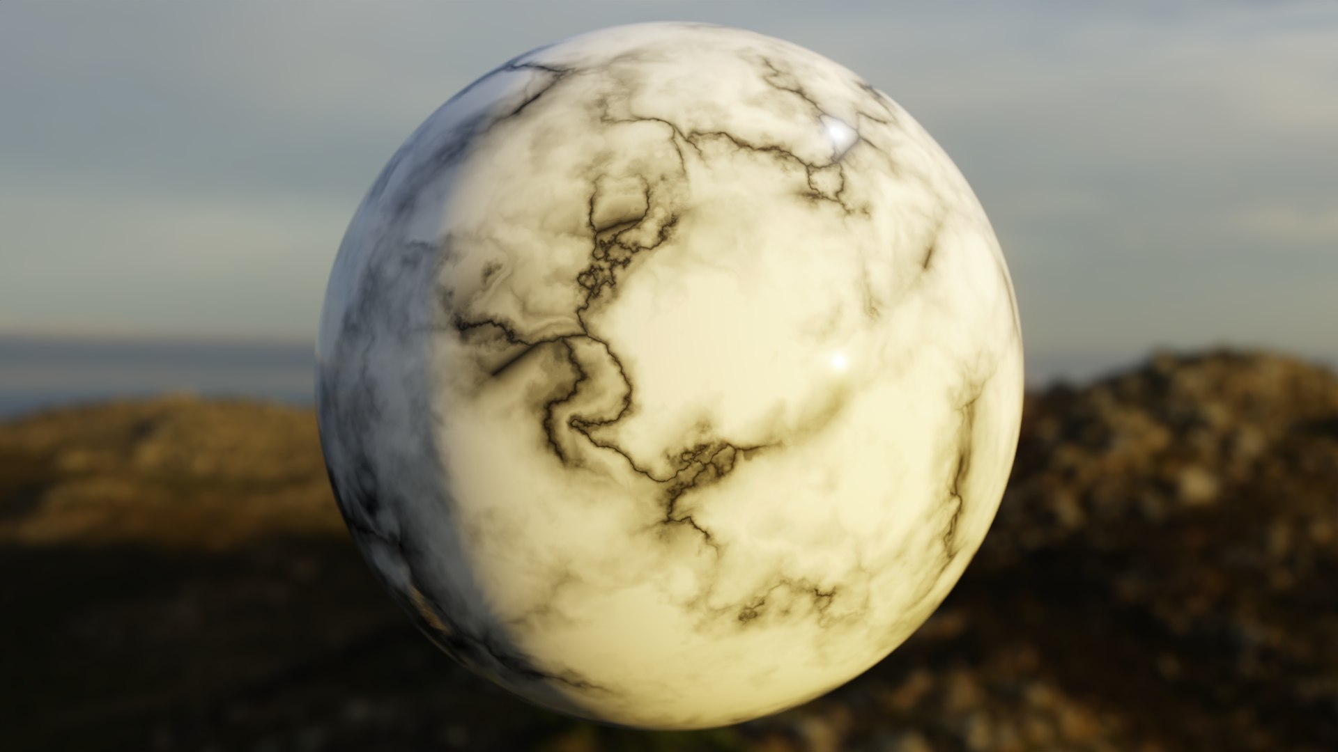 Procedural Marble Material 3D Model - TurboSquid 2229195