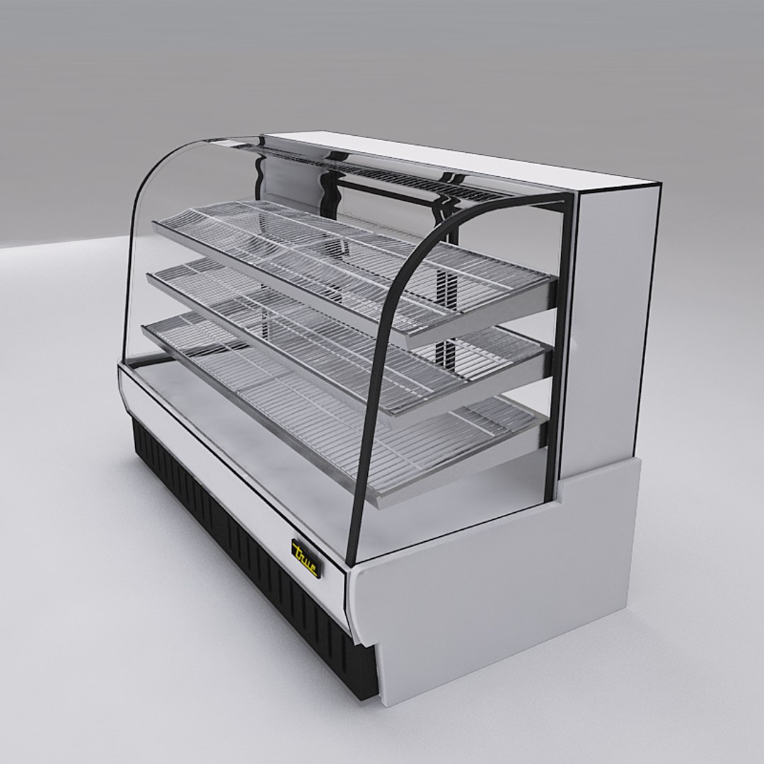 3d Bakery Case Model