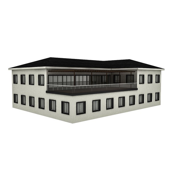 Classic wood hotel 3D - TurboSquid 1454216