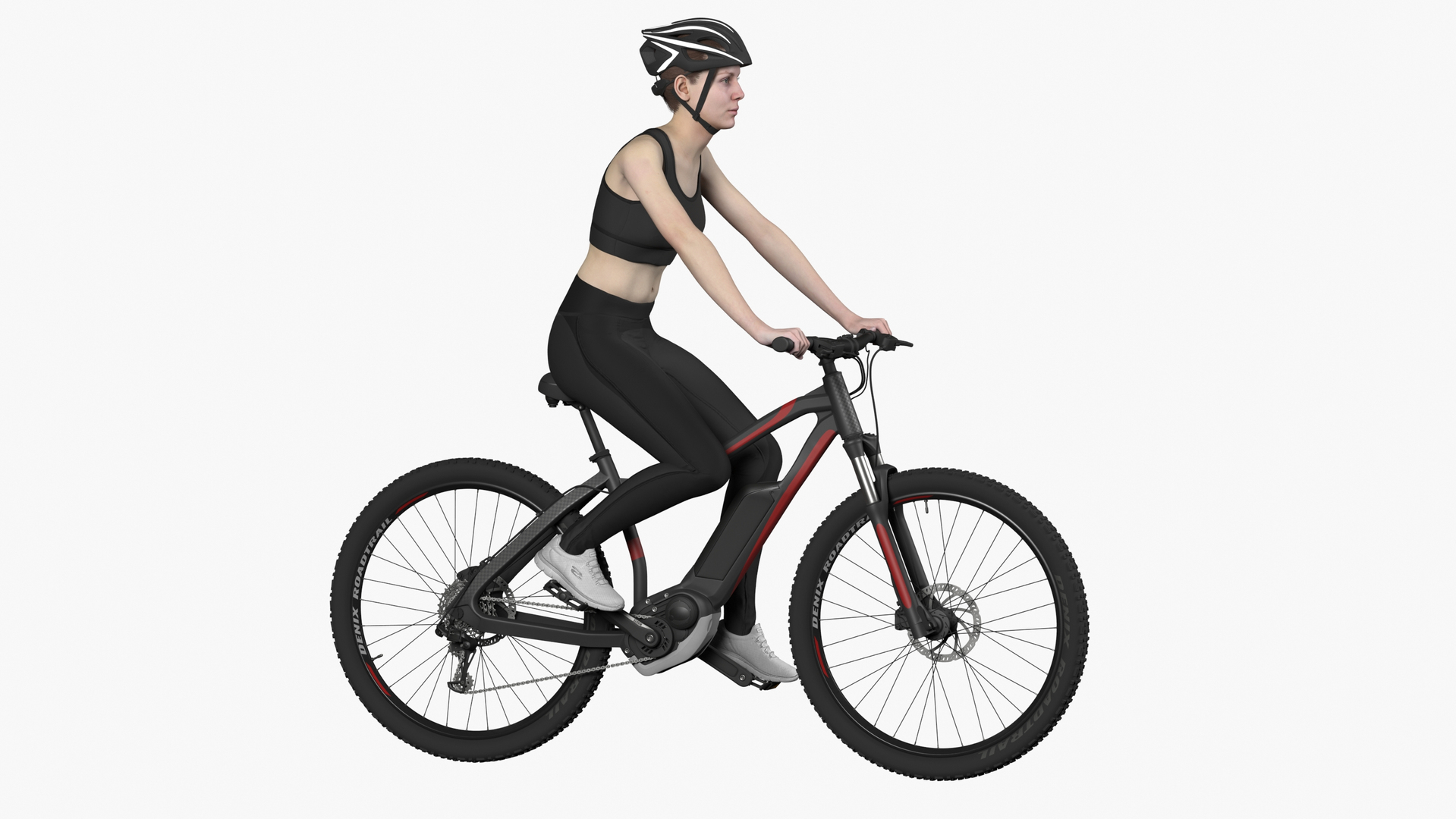 3D model Female Bicycle Rider - TurboSquid 2052043
