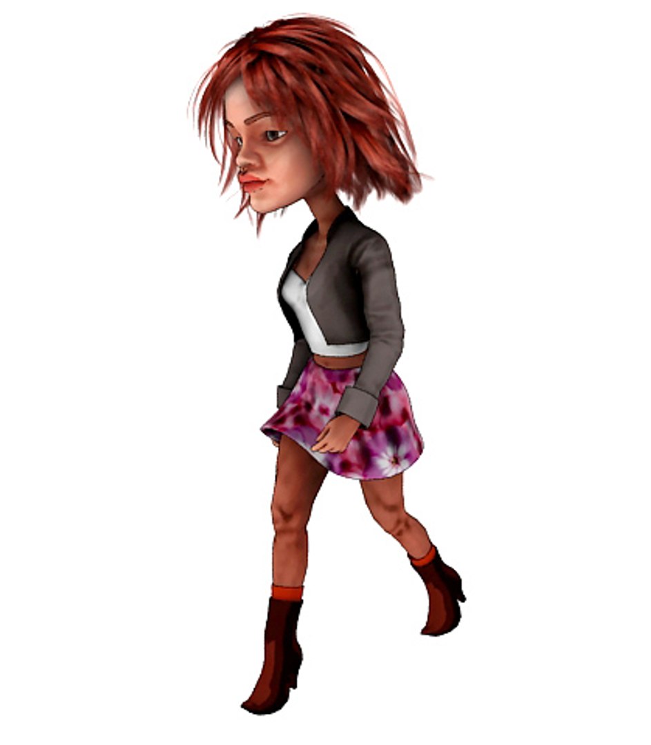 3d Character Clara