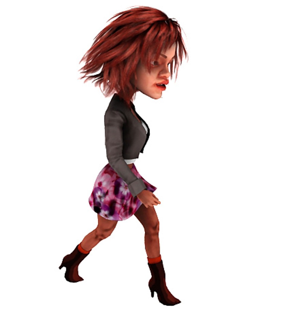 3d Character Clara