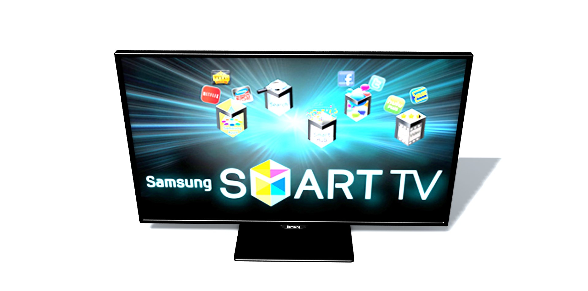 Samsung Smart Tv 3d Model