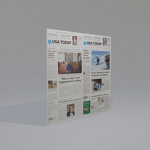Blender Newspaper Models | TurboSquid