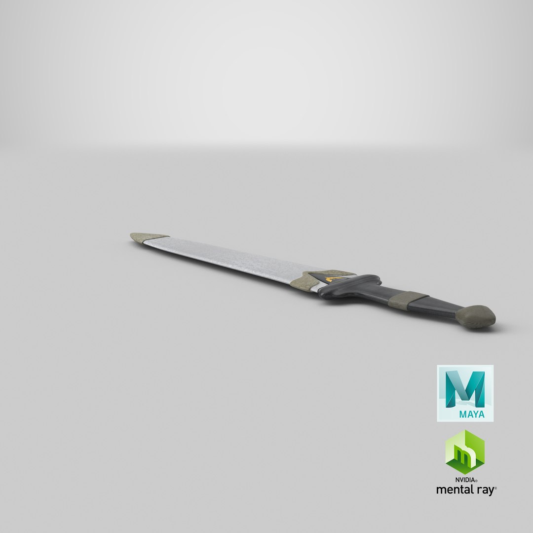 3D Dagger Knife Weapon Model - TurboSquid 1359114