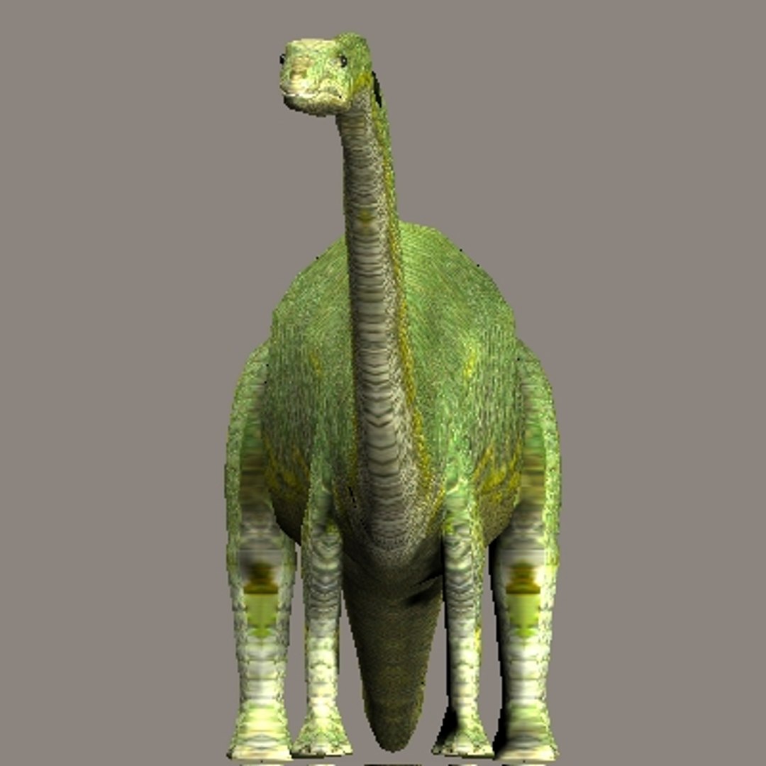 3d Ultrasaurus Dinosaur Model