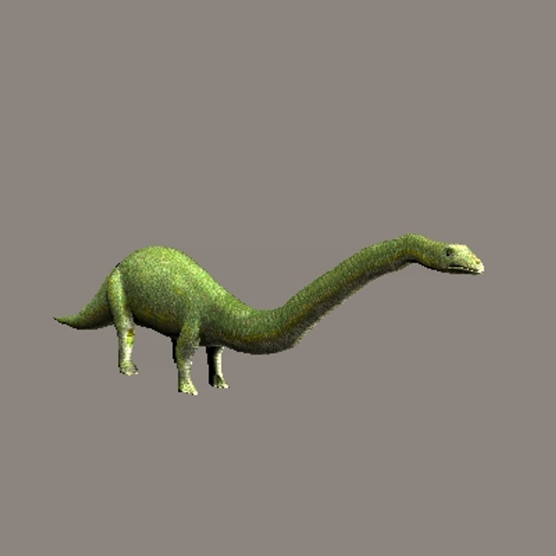 3d Ultrasaurus Dinosaur Model