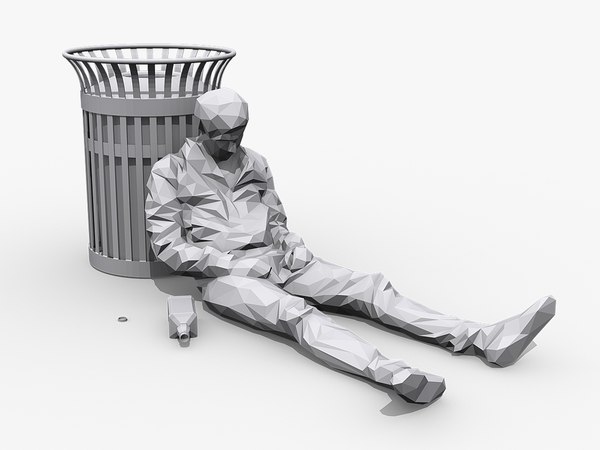 3D Homeless Models | TurboSquid