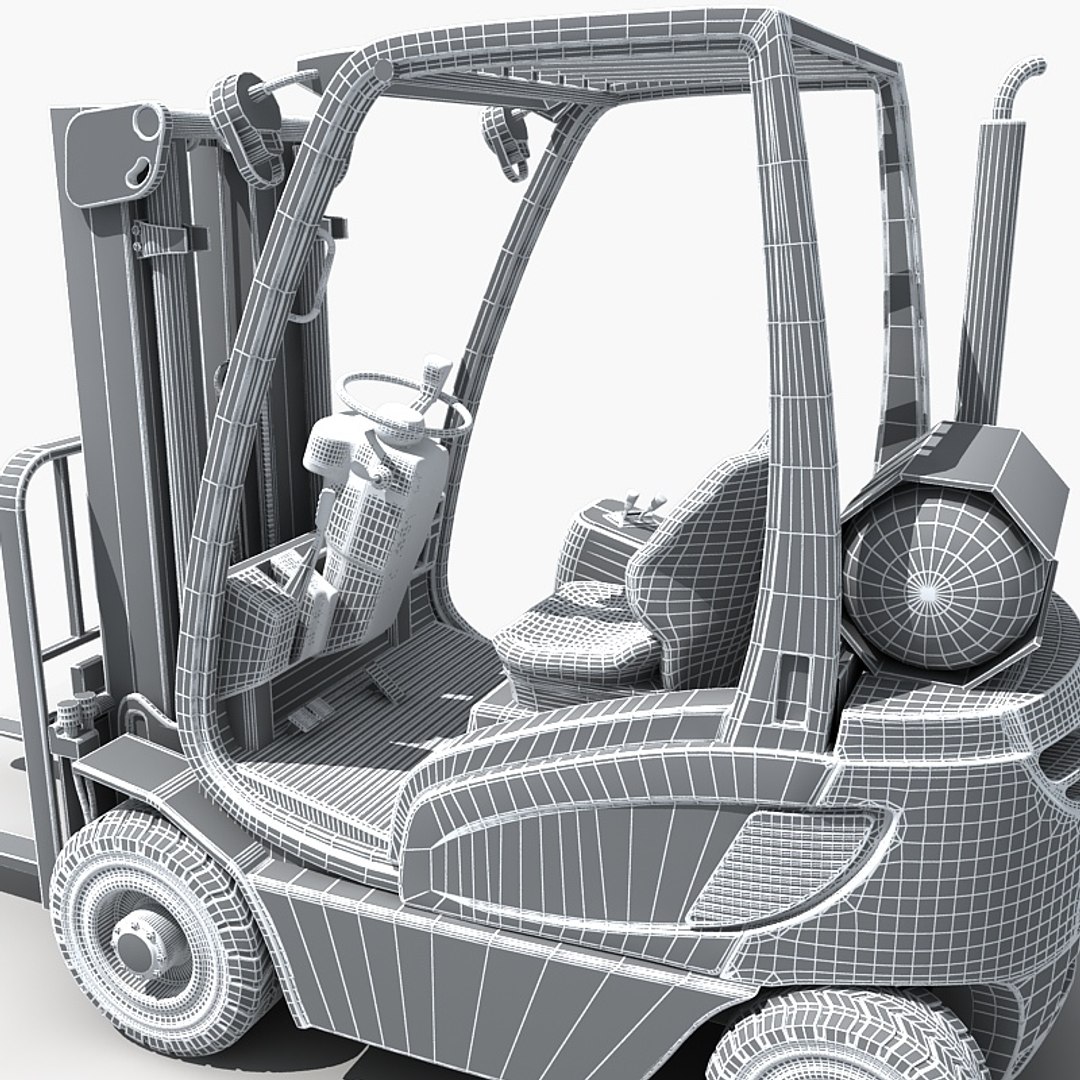 3D Model Forklift Lift Fork - TurboSquid 1366988