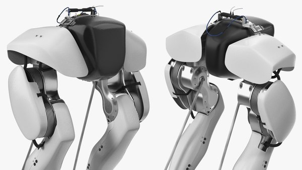modelo 3d Robot Bípedo Gris - TurboSquid 2199124