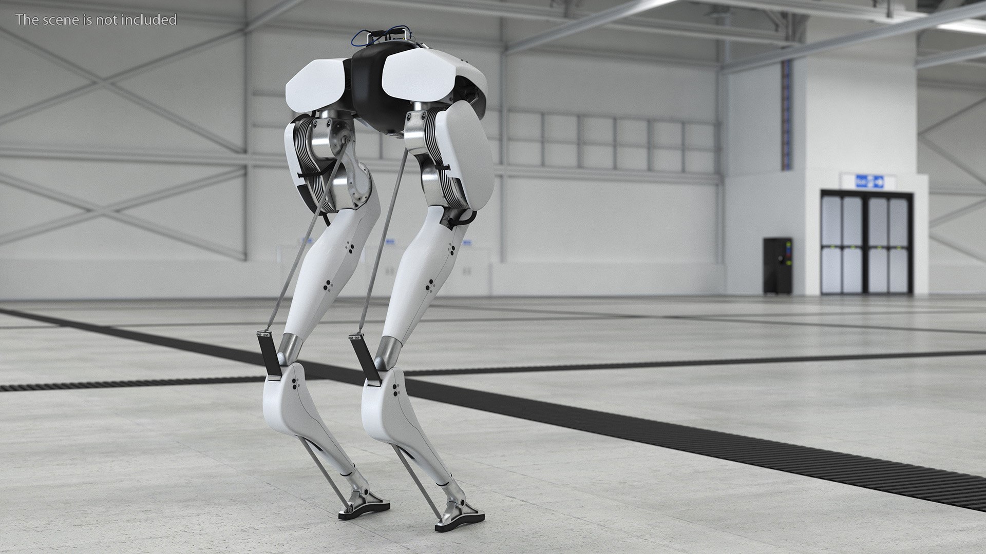 Bipedal Robot Grey 3D Model - TurboSquid 2199124