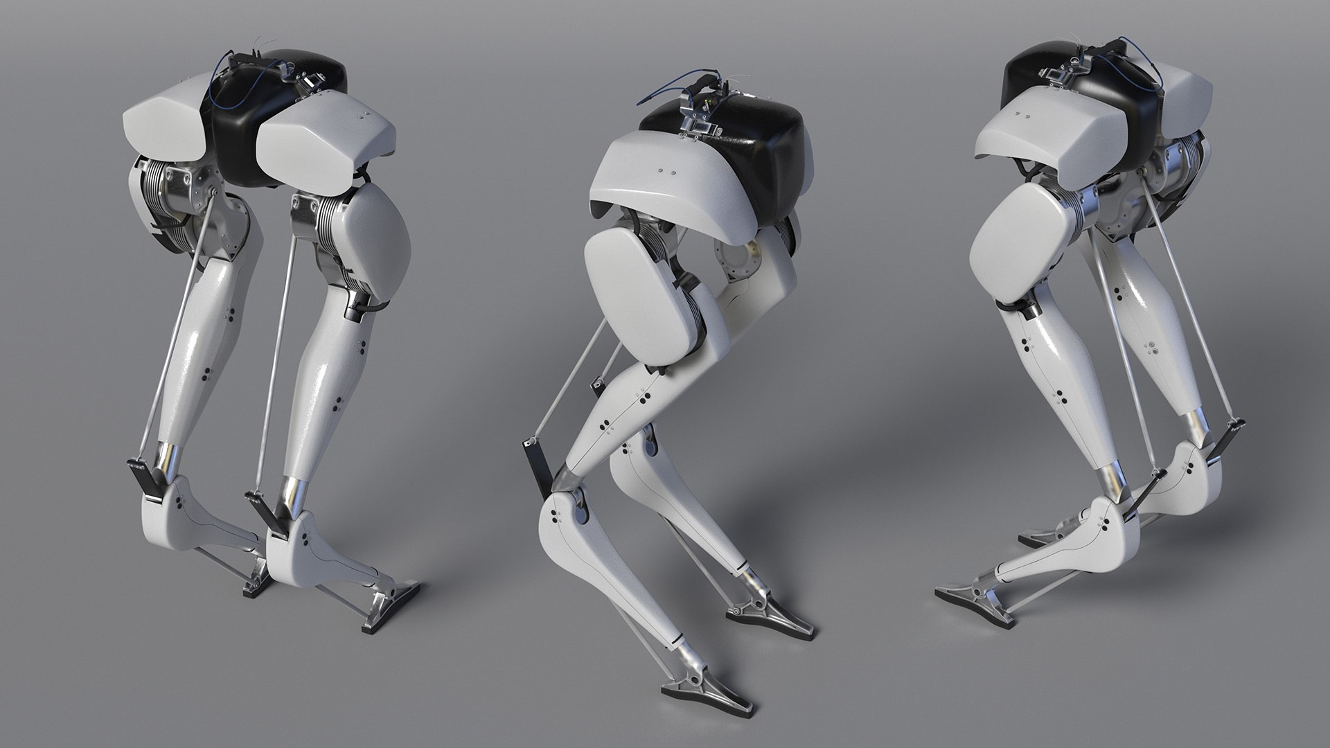Bipedal Robot Grey 3D Model - TurboSquid 2199124