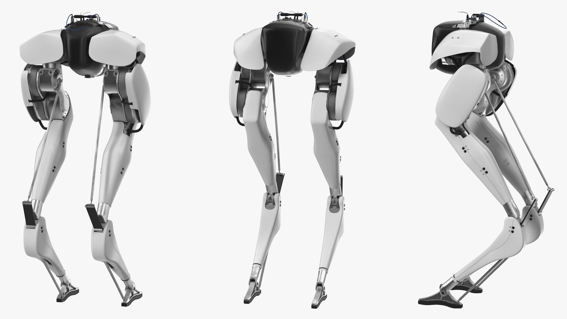 Bipedal Robot Grey 3D Model - TurboSquid 2199124