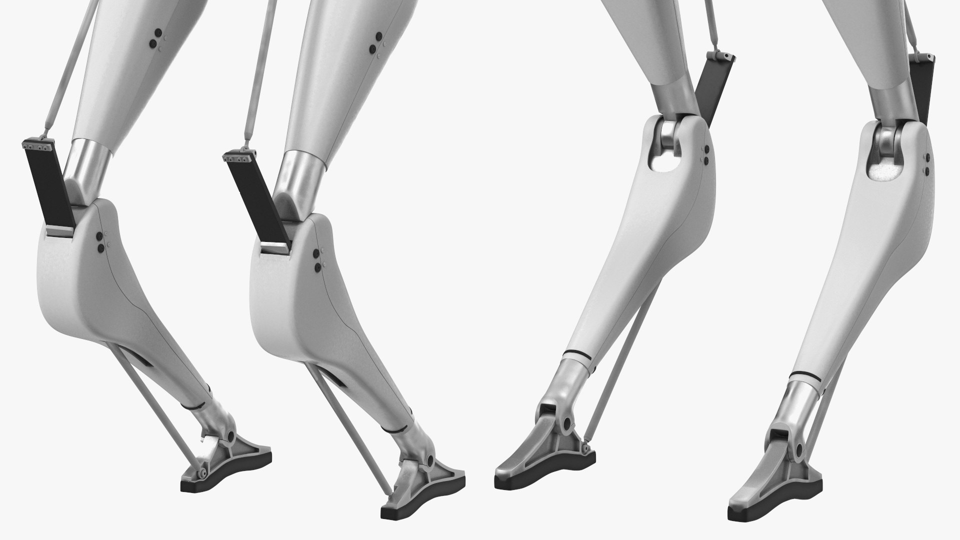 Bipedal Robot Grey 3D Model - TurboSquid 2199124