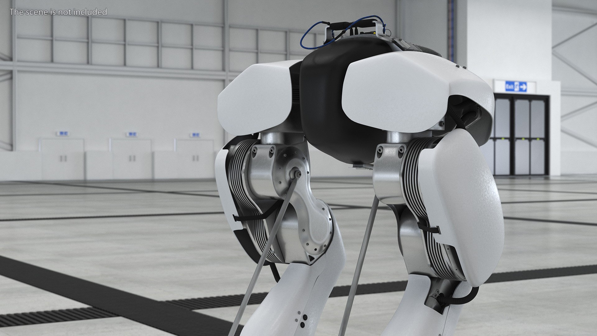 Bipedal Robot Grey 3D Model - TurboSquid 2199124