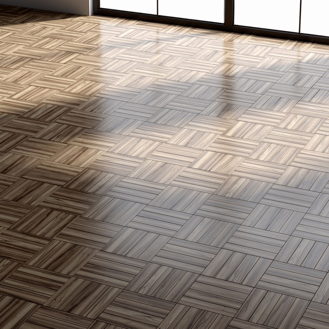 Parquet Squares 30x30 3D Model - TurboSquid 1847069