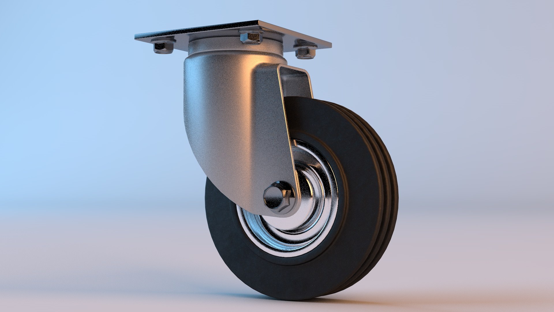 3D Wheel Cart Shopping Model - TurboSquid 1583921