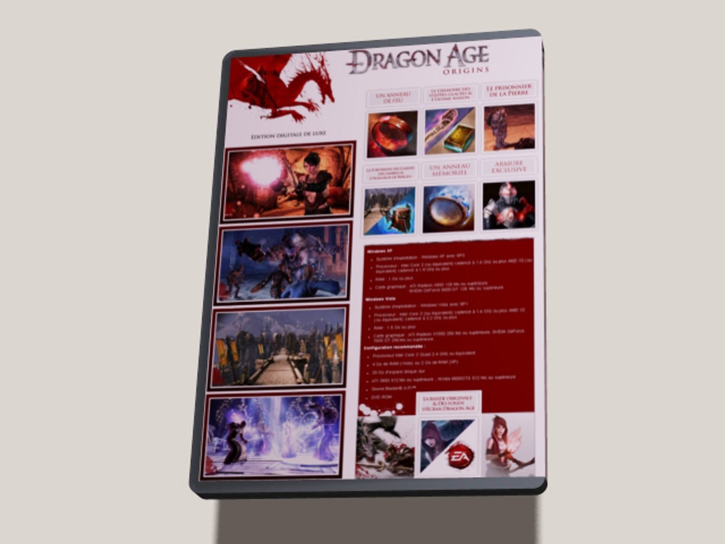 Box Dragon Age Pc 3ds