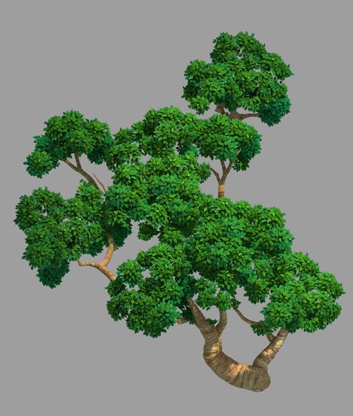 3D acres forest-tree 01 model - TurboSquid 1448331